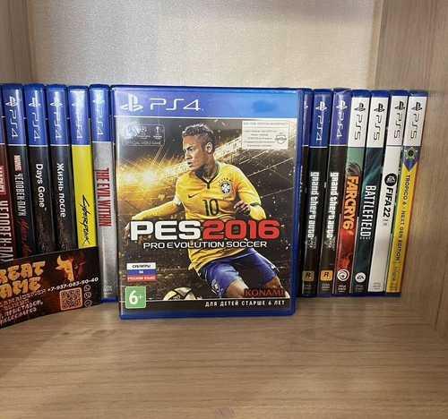 Игры PS4: Pro Evolution Soccer 2016/PES 2016