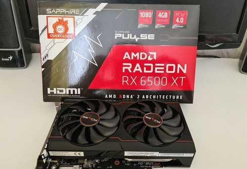 Видеокарта AMD Radeon RX 6500 XT Sapphire Pulse 4G