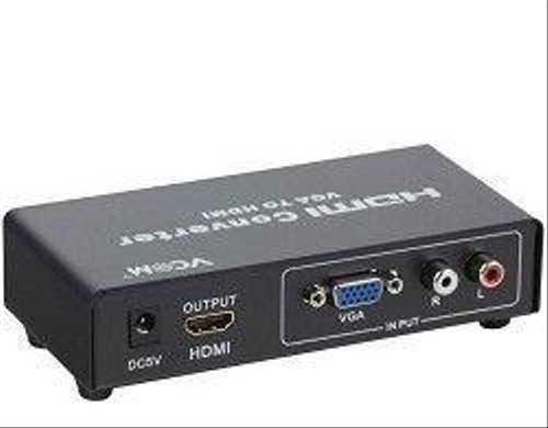 Vcom DD491 Конвертер VGA + аудио hdmi