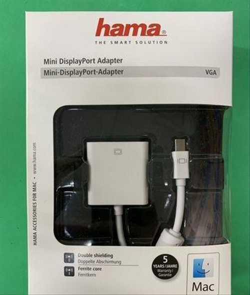Hama VGA (F) - mini DisplayPort (M), NEW нал/безн