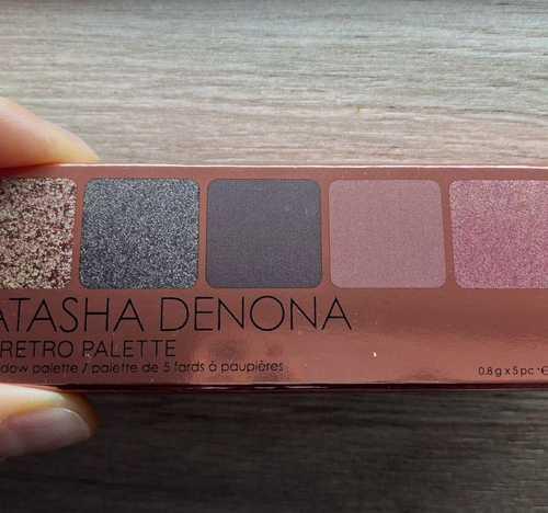 Natasha denona тени mini retro palette