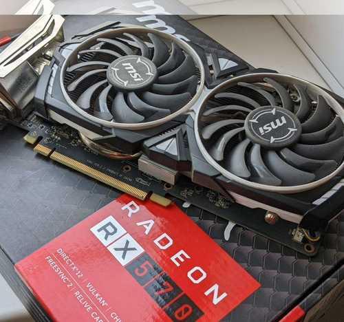 8 GB Radeon RX 570 MSI armor OC