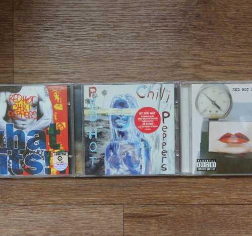 CD альбомы Red Hot Chili Peppers, фирма, лицензия