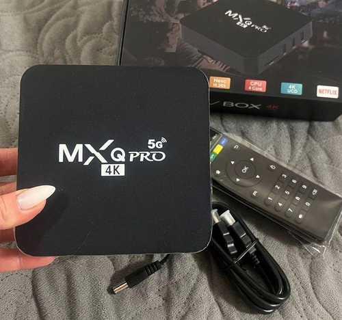 Настроенная Смарт приставка MXQ Pro 4K 128