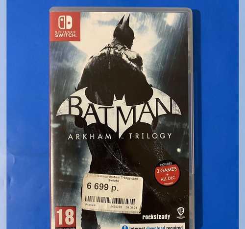 Игра Batman на nintendo switch