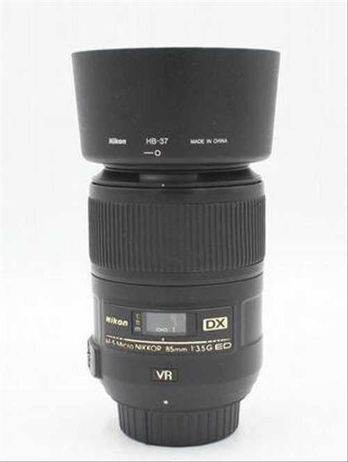 Nikon 85mm f/3.5G ED VR DX AF-S Micro, состояние 5