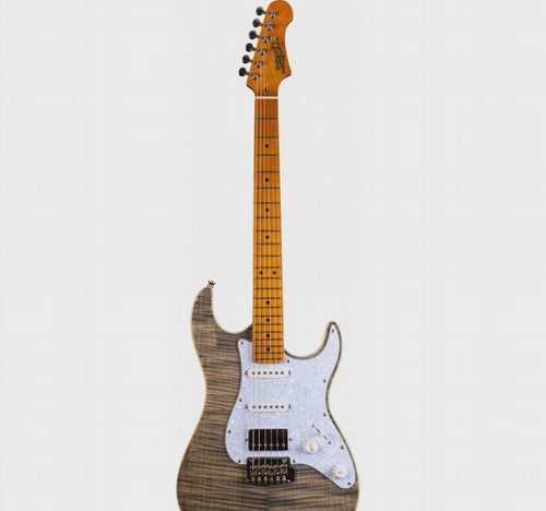 Электрогитара JET Guitars JS-450 Stratocaster HSS Transparent Black