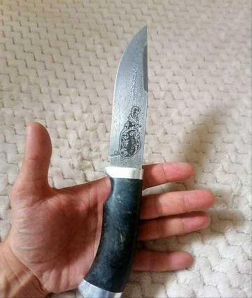 Нож дамасская сталь