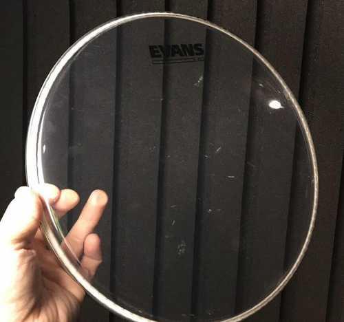 Ударный пластик для барабана Evans 12" G2 Clear