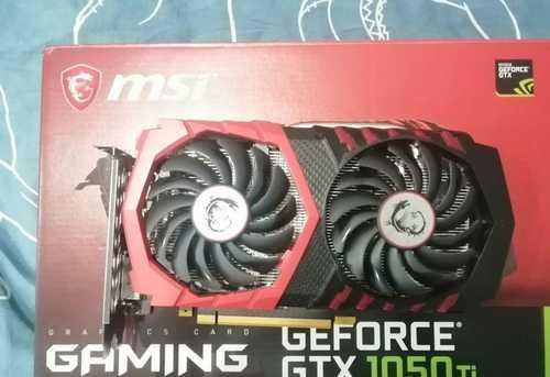 Видеокарта msi gtx 1050ti gaming x