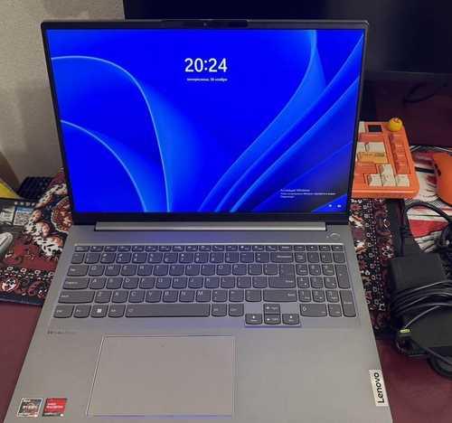 16" Lenovo ThinkBook 16 G4  ARA, Ryzen 7, RAM 16 ГБ, 512 ГБ, Radeon 680M