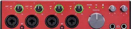 Студийное оборудование focusrite Clarett+ 4Pre