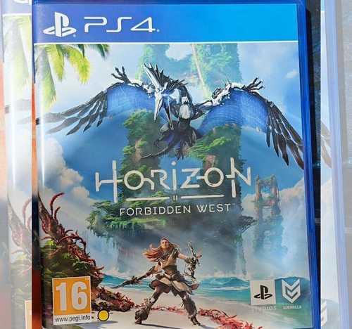 Horizon forbidden west ps4 диск