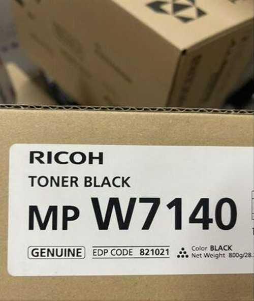 Тонер Ricoh Toner Type MPW7140 (black) (821021)