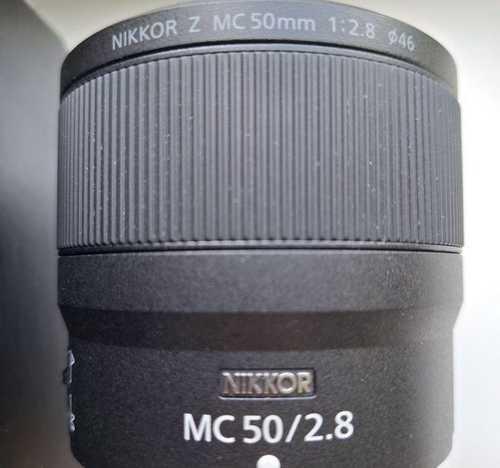 Nikon nikkor Z MC 50mm f/2.8