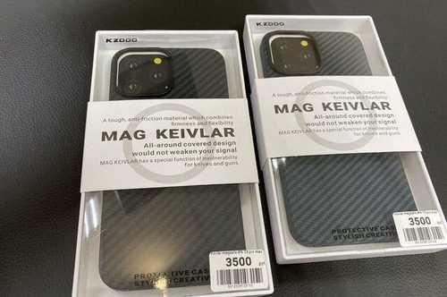 Чехол iPhone 13 pro max Kevlar MagSafe K-Doo Новый