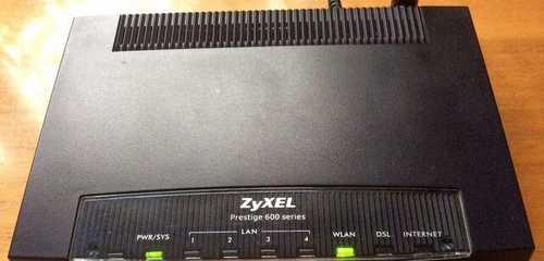 Wi-Fi роутер zyxel P-660HTW EE