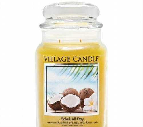 Ароматическая свеча Village Candle "Солнечный день