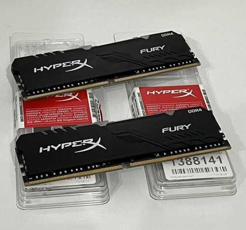 HyperX Fury RGB DDR4 16 гб RGB