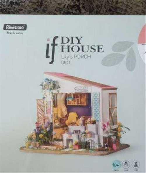 Diy house "летний домик" набор для сборки