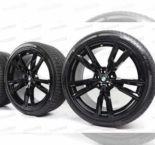 Диски BMW R21 747M Style Black X5 G05 X6 G06