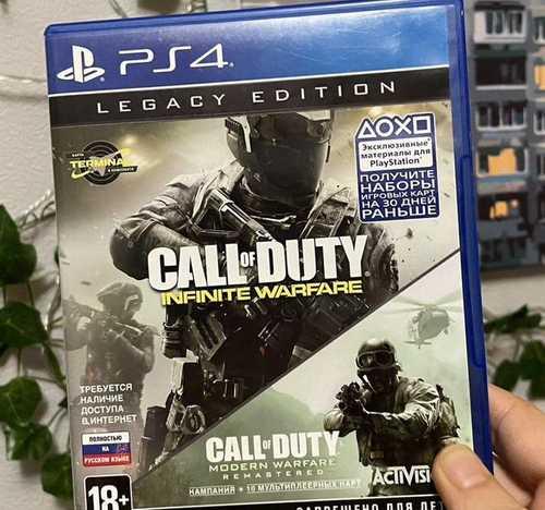 Call of duty infinite warfare ps4 диск