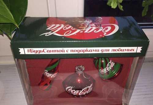 Новогодние елочные игрушки кока кола, Coca-Cola