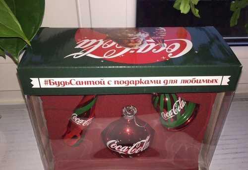 Новогодние елочные игрушки кока кола, Coca-Cola