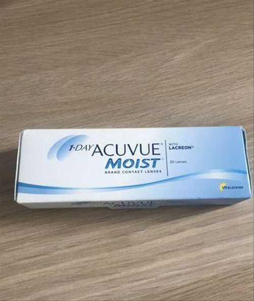 Линзы однодневные Acuvue moist