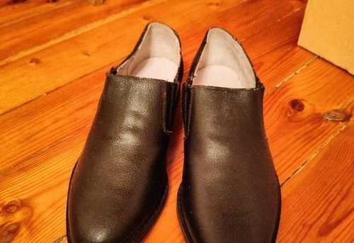 Туфли натуральная кожа мужские 45 размер,ботинки
