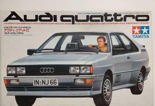 Сборная модель 1/24 Tamiya Audi Quattro