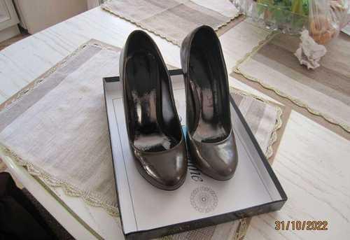 Кожаные итальянские туфли