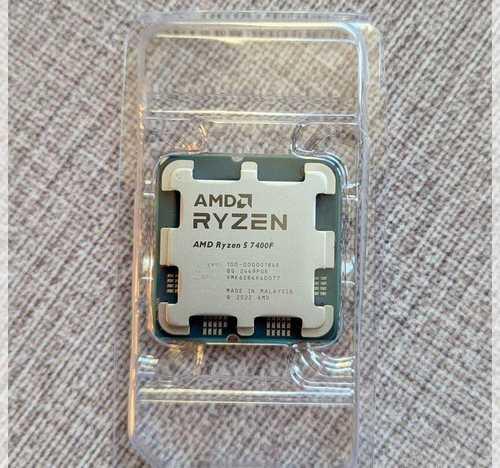 Новый ryzen 5 7400f