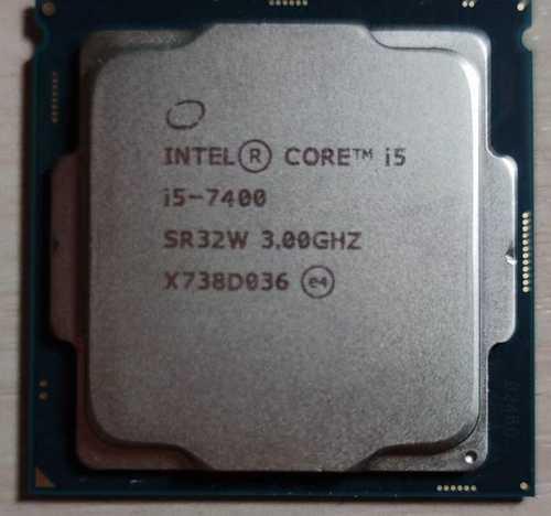 Процессор intel core i5 7400