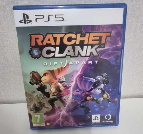 Ratchet clank сквозь миры ps5 диск