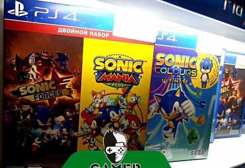 Sonic Двойной набор PS4 Трк Ситимолл