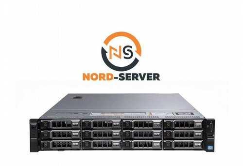 Сервер dell R720xd 12LFF+2SFF 2x E5-2690 v2 192GB