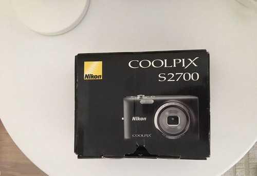 Компактный фотоаппарат Nikon Coolpix s 2700