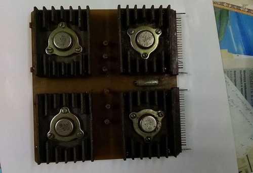 Транзисторы (блок из 4шт). кт805А