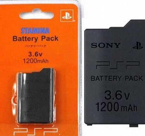 Аккумулятор 1200 mAh PSP 2000/3000 (Stamina)