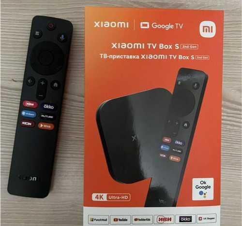 Xiaomi tv box s 2 gen тв приставка