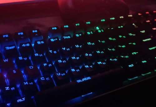 Игровая клавиатура zet gaming blade kailh red