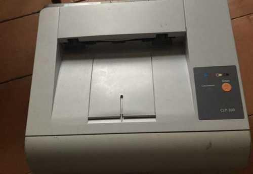 Принтер samsung clp 300