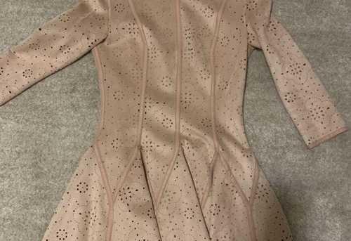 Вечернее платье розовое 44-46