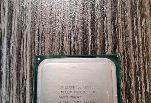 Процессор Intel core 2 duo E8500