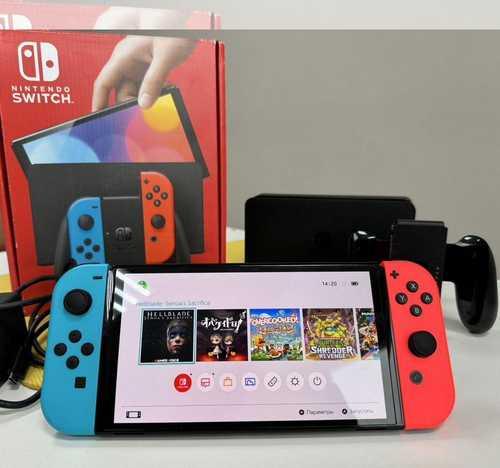 Nintendo switch oled прошитая