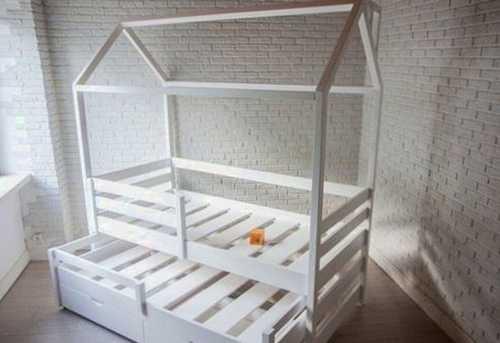 Детская кровать выдвижная для уютной спальной