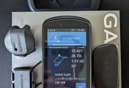 Велокомпьютер Garmin edge 1040 bundle