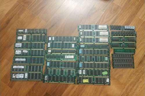 Оперативка разная (simm/dimm pc-100, pc-133, pc-40