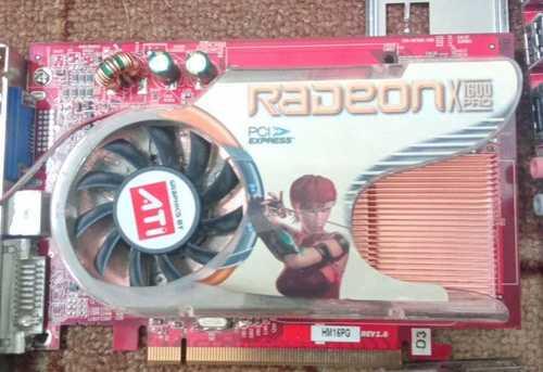 Видеокарта Radeon x1600 pro